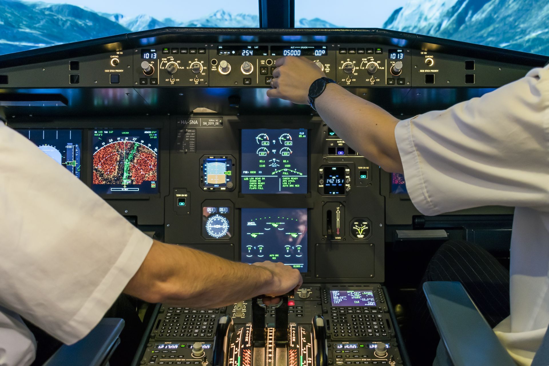 Simnest A320 FNPT II MCC – Type-Representative Fixed-Base Flight Simulator