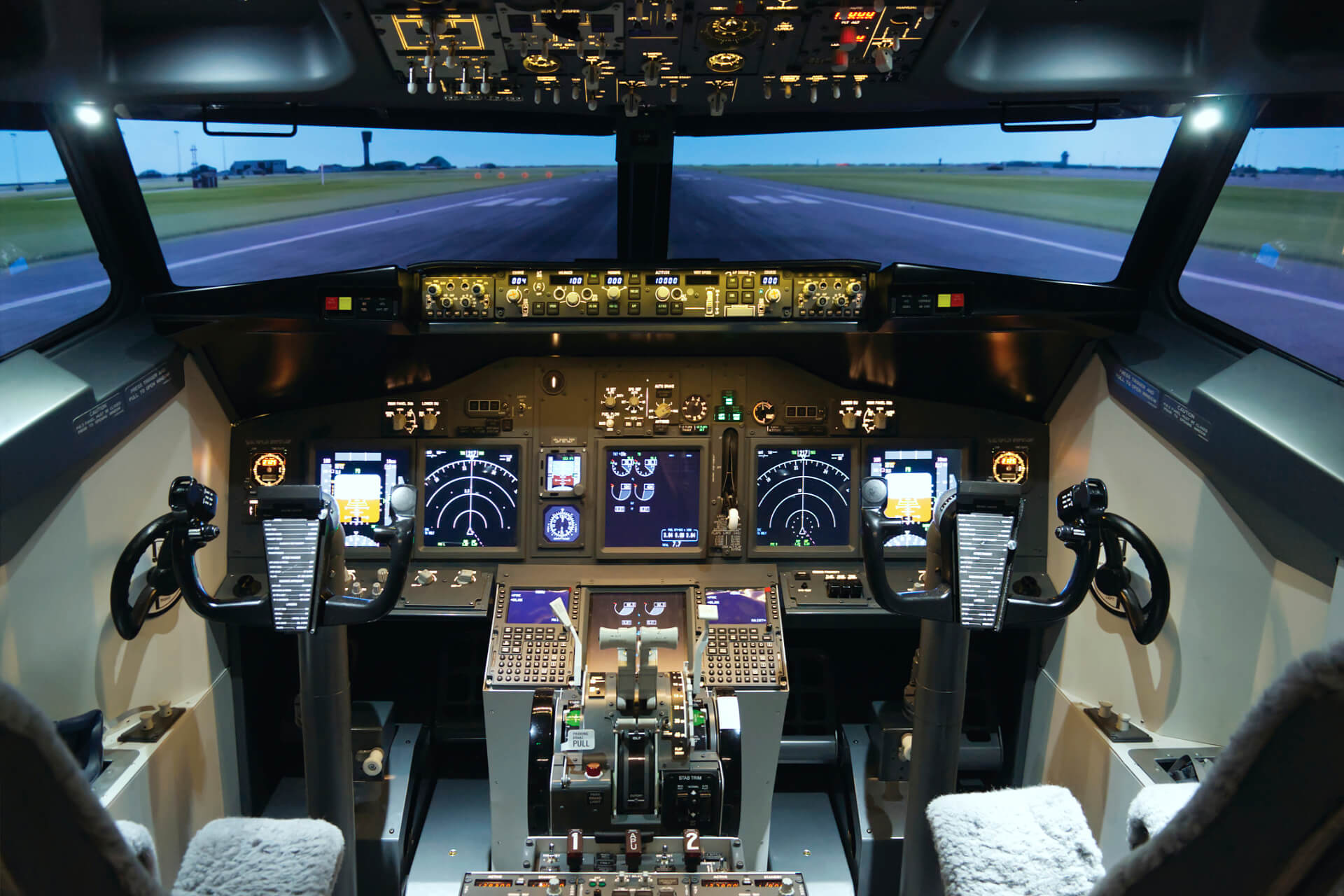 Simnest B737 FNPT II MCC – Type-Representative Fixed-Base Flight Simulator